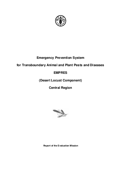 Emergency Prevention System for Transboundary Animal and Plant Pests ...