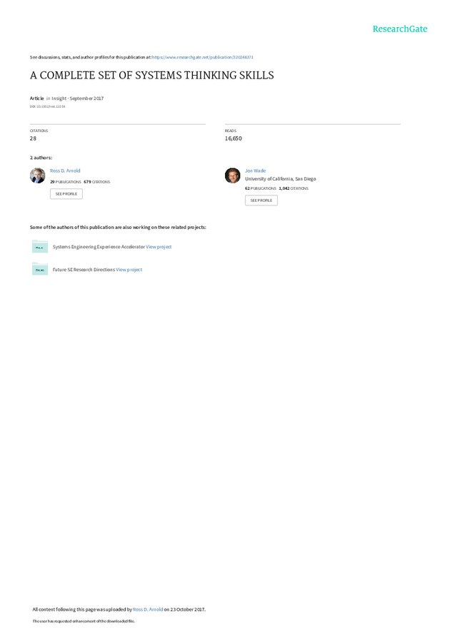 A Complete Set of Systems Thinking Skills | ALNAP