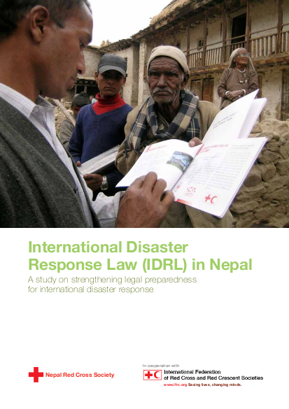 International Disaster Response Law (IDRL) in Nepal | ALNAP