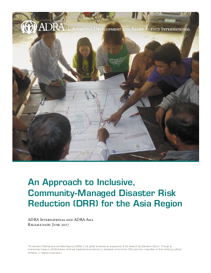 An Approach to Inclusive,Community-Managed Disaster Risk Reduction (DRR ...