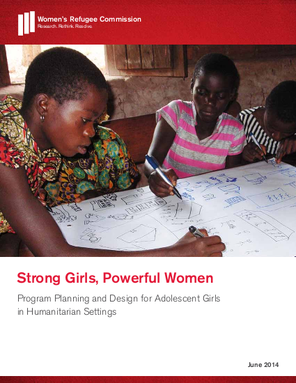 Strong girls, powerful women: Program Planning and Design for ...