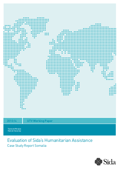 Evaluation of Sida's Humanitarian Assistance - Case Study Report ...
