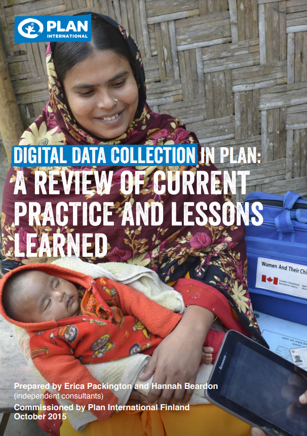 Digital Data Collection in Plan: a review of current practice and ...