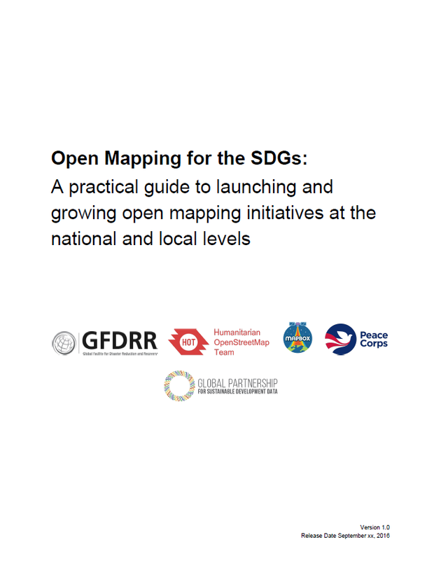 Open Mapping for the SDGs: A practical guide to launching and growing ...