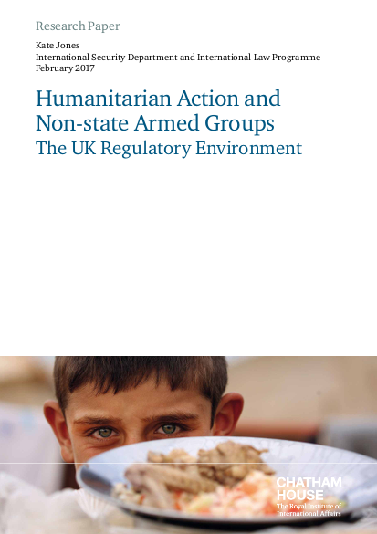 Humanitarian Action and Non-state Armed Groups: The UK Regulatory Environment | ALNAP