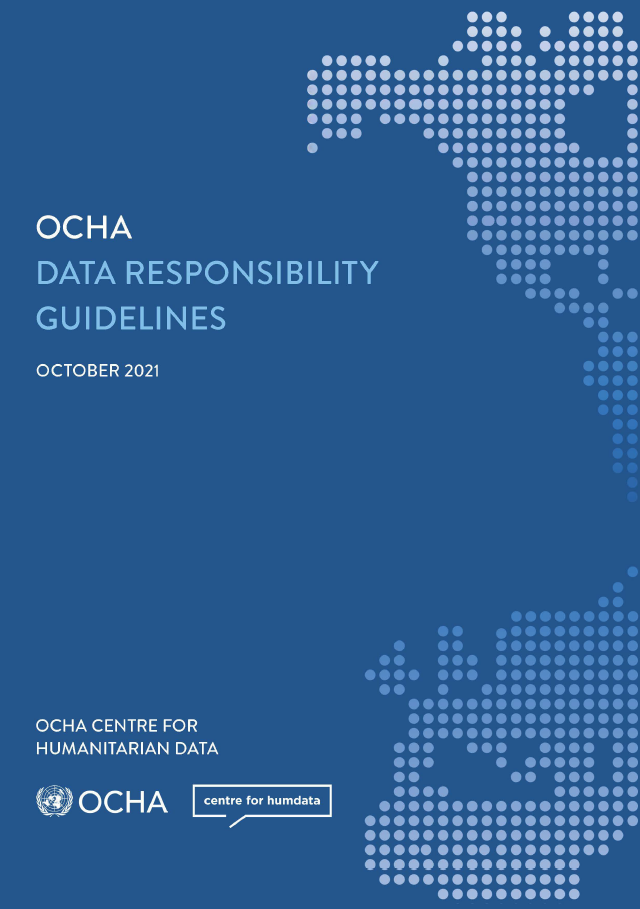 OCHA Data Responsibility Guidelines | ALNAP