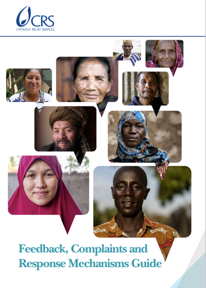 CRS Feedback, Complaints and Response Mechanisms Guide | ALNAP