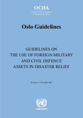 Guidelines on the Use of Foreign Military and Civil Defence Assets in ...