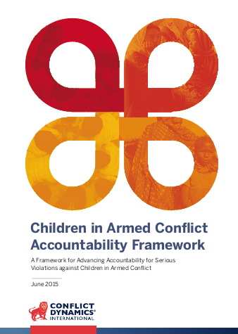 Children in Armed Conflict Accountability Framework | ALNAP
