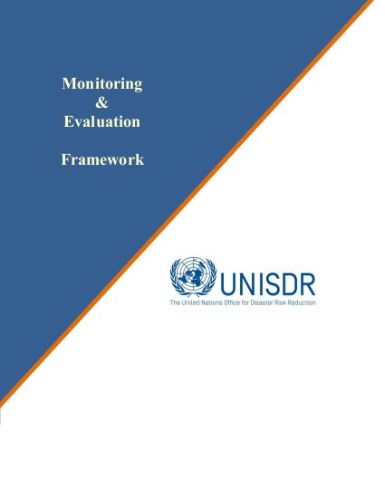 Monitoring and Evaluation Framework | ALNAP