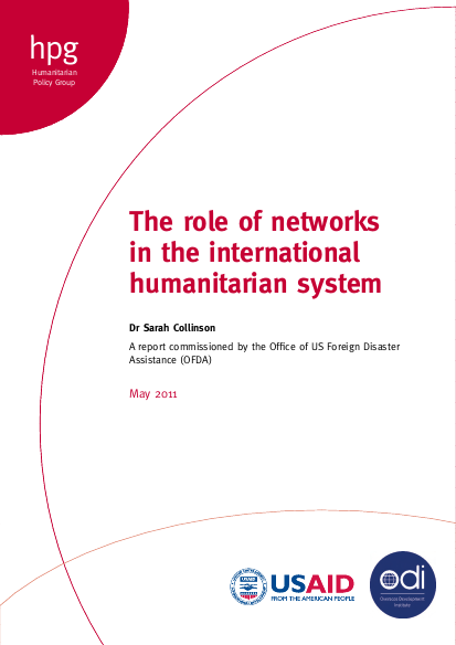 The Role of Networks in the International Humanitarian System | ALNAP