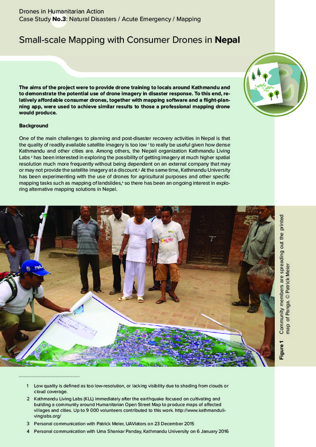 How Cheap Drones Helped Create Maps After the Nepal Quake | ALNAP