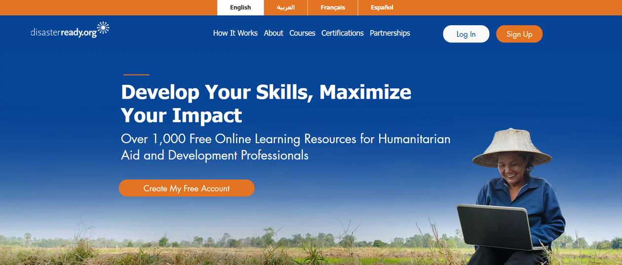 DisasterReady online training platform | ALNAP