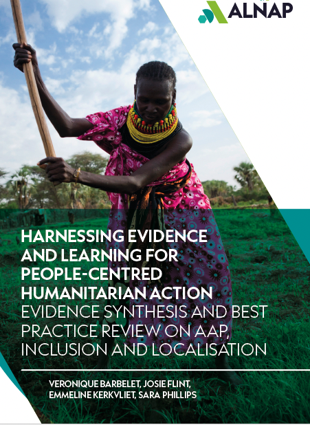 Harnessing evidence and learning for people-centred humanitarian action ...