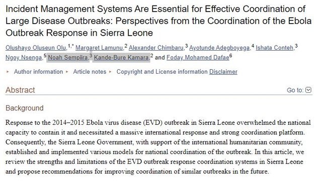 Incident Management Systems Are Essential for Effective Coordination of ...