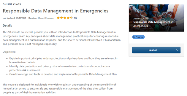 Responsible Data Management in Emergencies | ALNAP