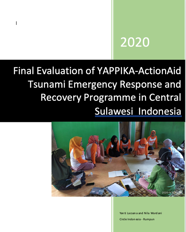 Final Evaluation of YAPPIKA-ActionAid Tsunami Emergency Response and ...