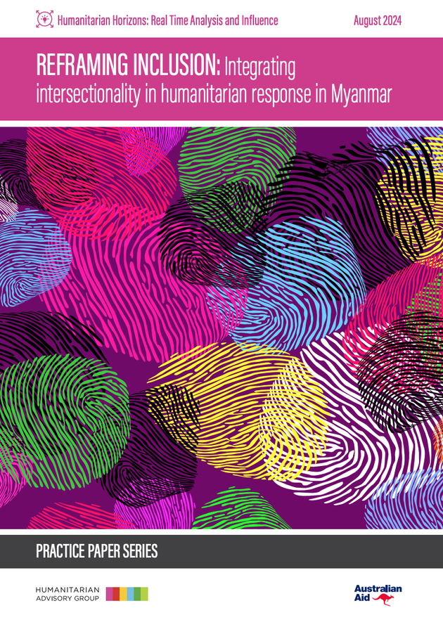 Reframing inclusion: Integrating intersectionality in humanitarian ...