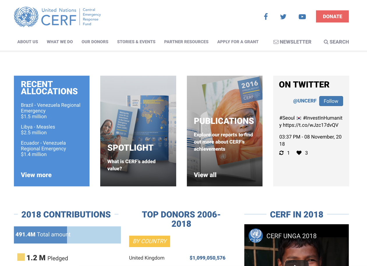 United Nations CERF: Central Emergency Response Fund | ALNAP