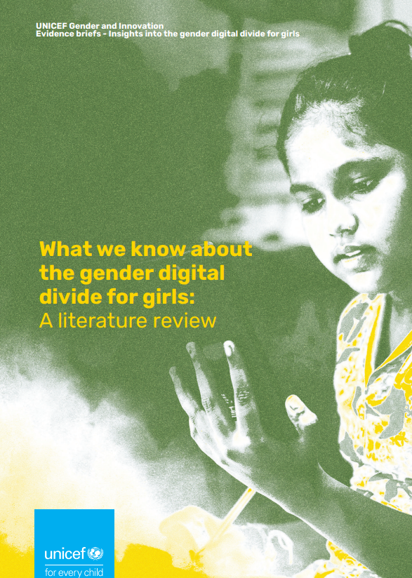 UNICEF What we know about the gender digital divide for girls: A ...