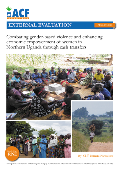 Final Independent Evaluation of ACF's project combating gender-based ...