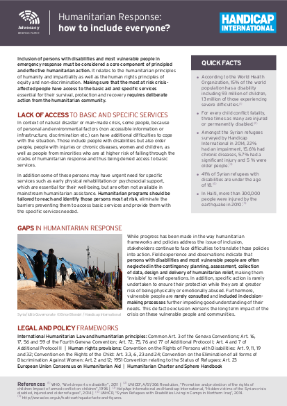 Humanitarian Response: How to Include Everyone? | ALNAP