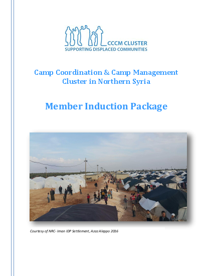 Camp Coordination & Camp Management Cluster in Northern Syria - Member ...