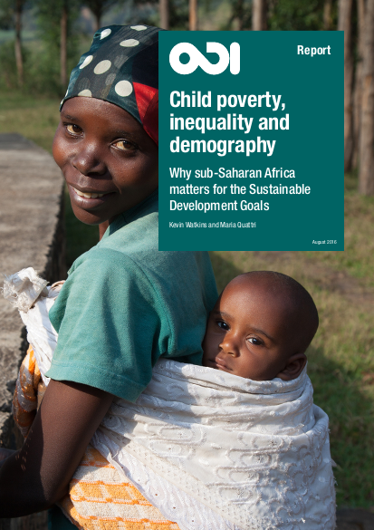 Child poverty, inequality and demography: Why sub-Saharan Africa ...
