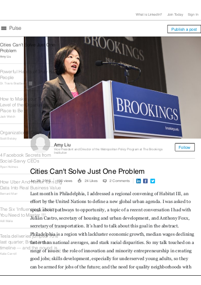 Cities can’t solve just one problem | ALNAP