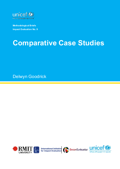 Comparative Case Studies | ALNAP