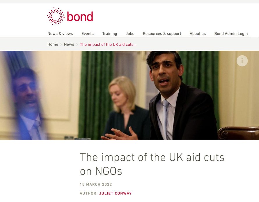 The impact of the UK aid cuts on NGOs | ALNAP