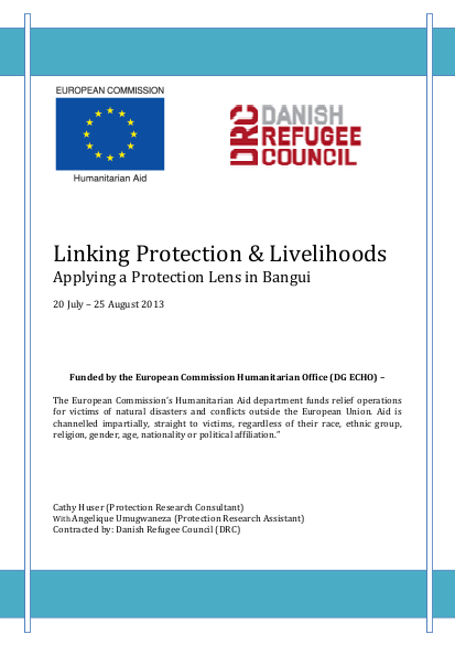 Linking Protection & Livelihoods | ALNAP
