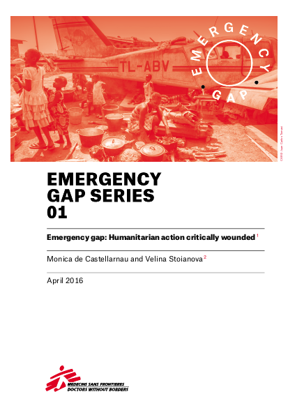 Emergency Gap: Humanitarian Action Critically Wounded | ALNAP
