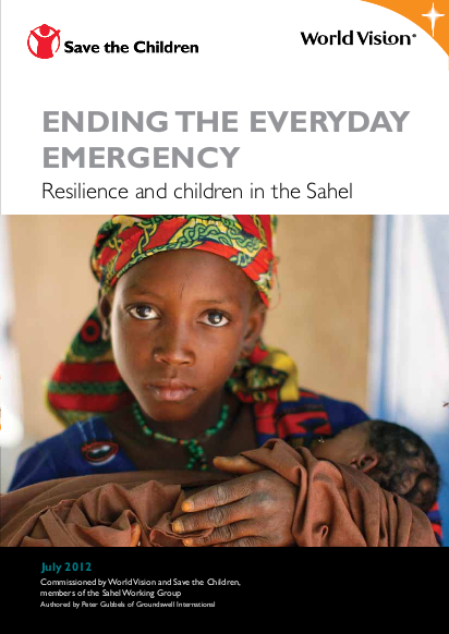 Ending the Everyday Emergency. Resilience and Children in the Sahel | ALNAP