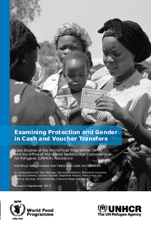 Examining Protection and Gender in Cash and Voucher Transfers: Case ...
