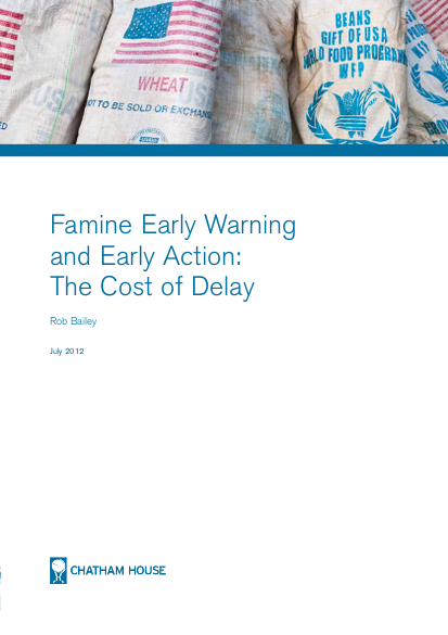 Famine Early Warning and Early Action: The Cost of Delay | ALNAP