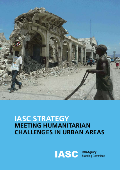 Final strategy for meeting humanitarian challenges in urban areas | ALNAP