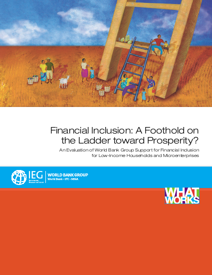 Financial Inclusion - A Foothold on the Ladder toward Prosperity? | ALNAP