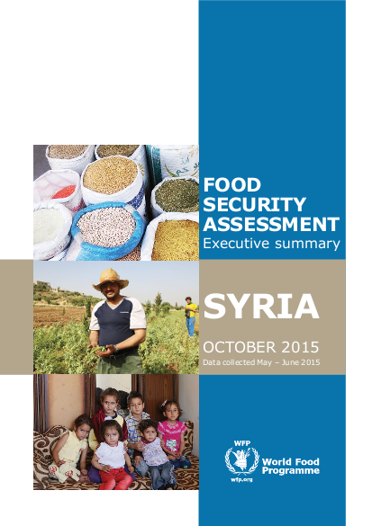 Syria: Food Security Assessment - Executive Summary | ALNAP