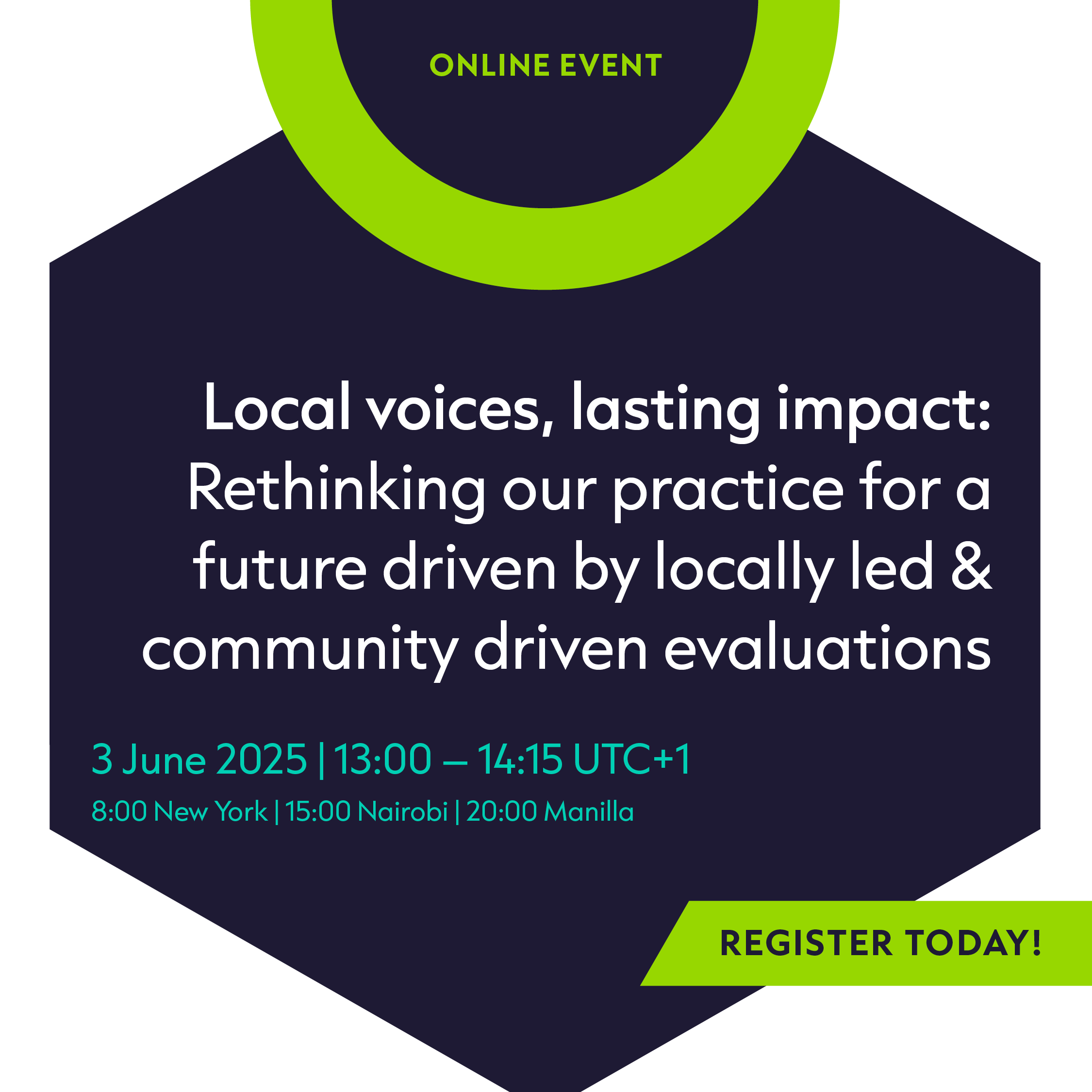 Local voices, lasting impact: Rethinking our practice for a future ...