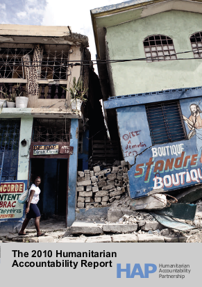 The 2010 Humanitarian Accountability Report | ALNAP