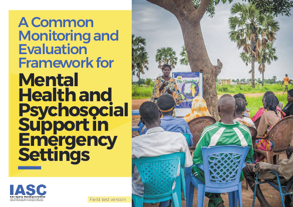A Common Monitoring and Evaluation Framework for Mental Health and Psychosocial Support in ...