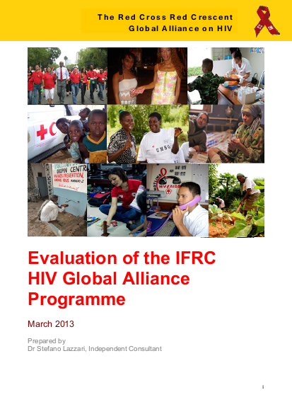 Evaluation of the IFRC HIV Global Alliance Programme | ALNAP