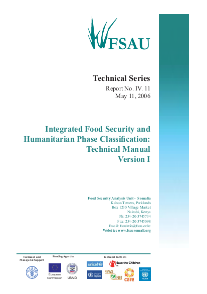 Integrated Food Security and Humanitarian Phase Classification ...