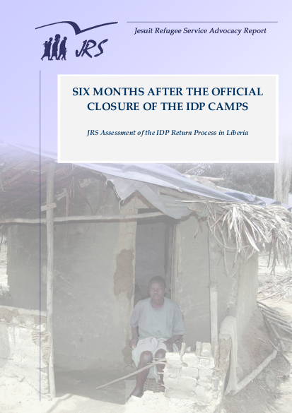 Six Months After the Official Closure of the IDP Camps - JRS Assessment ...