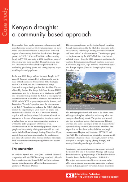 Kenyan Droughts: A Community Based Approach | ALNAP