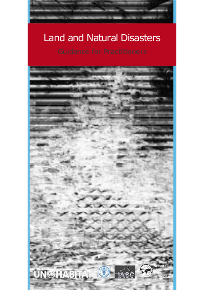 Land and Natural Disasters: Guidance for Practitioners | ALNAP