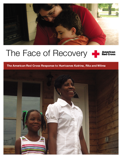 The Face of Recovery: The American Red Cross Response to Hurricanes ...