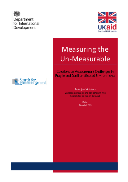 Measuring the Un-Measurable - Solutions to Measurement Challenges ...