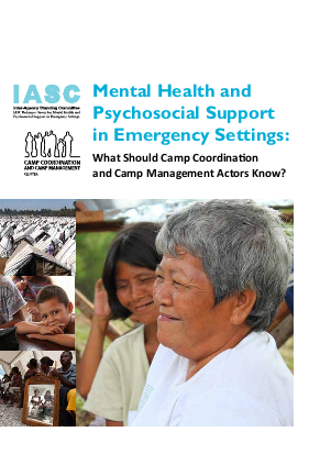 Mental Health and Psychosocial Support in Emergency Settings: What ...